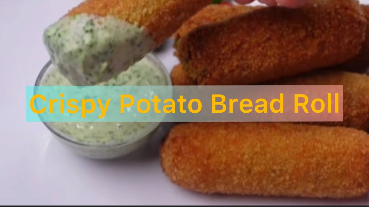 Crispy Potato Bread Roll | made in Home - YouTube