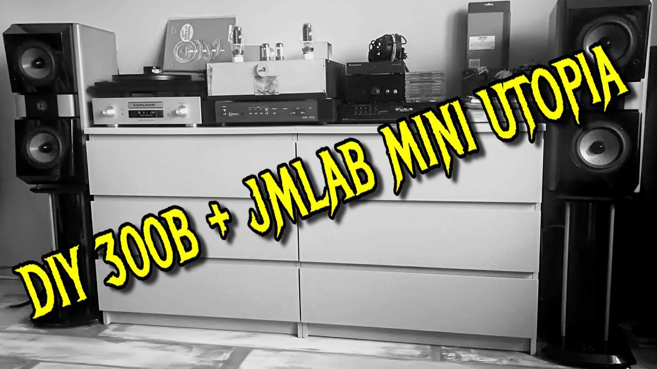 Moje pierwsze 300b DIY, mój system 2017r - YouTube