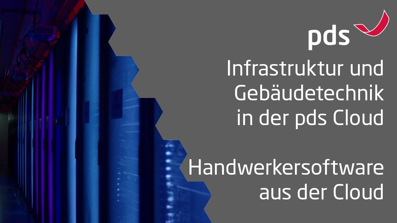 Infrastruktur und Gebäudetechnik in der pds Cloud | Handwerkersoftware ...
