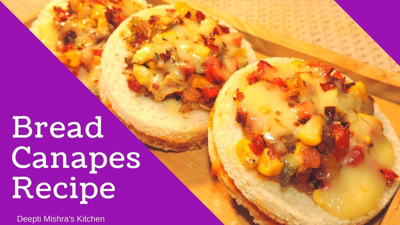 Canapes: Vegetable Bread Canapes | canapes easy recipes | canapes ideas ...