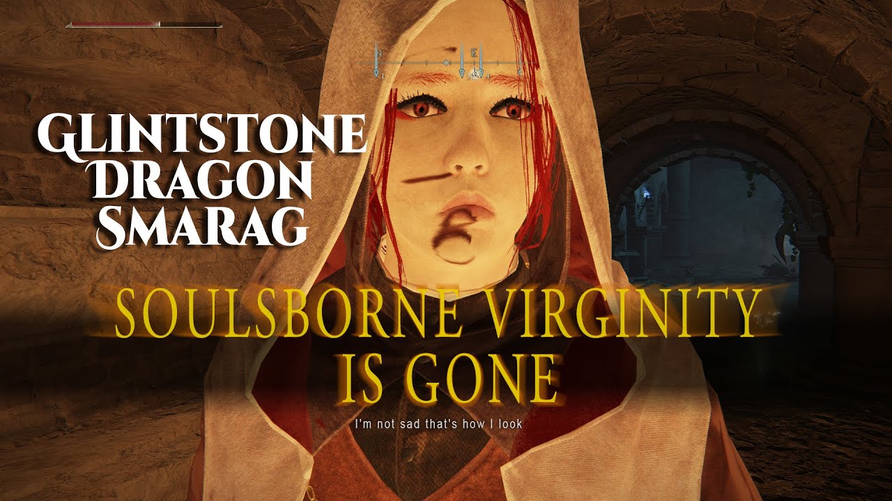 Stance breaking Glintstone Dragon Smarag twice - YouTube