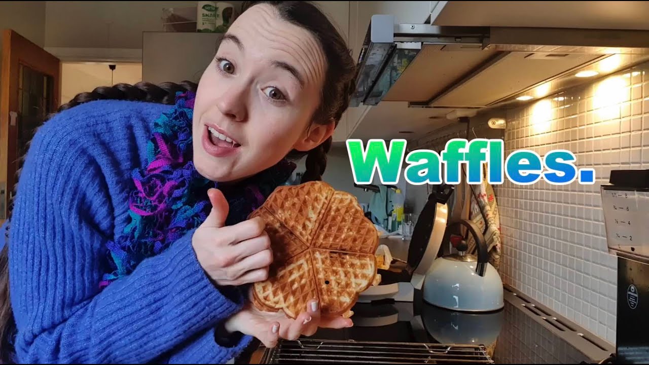 My Waffle Making Video - YouTube