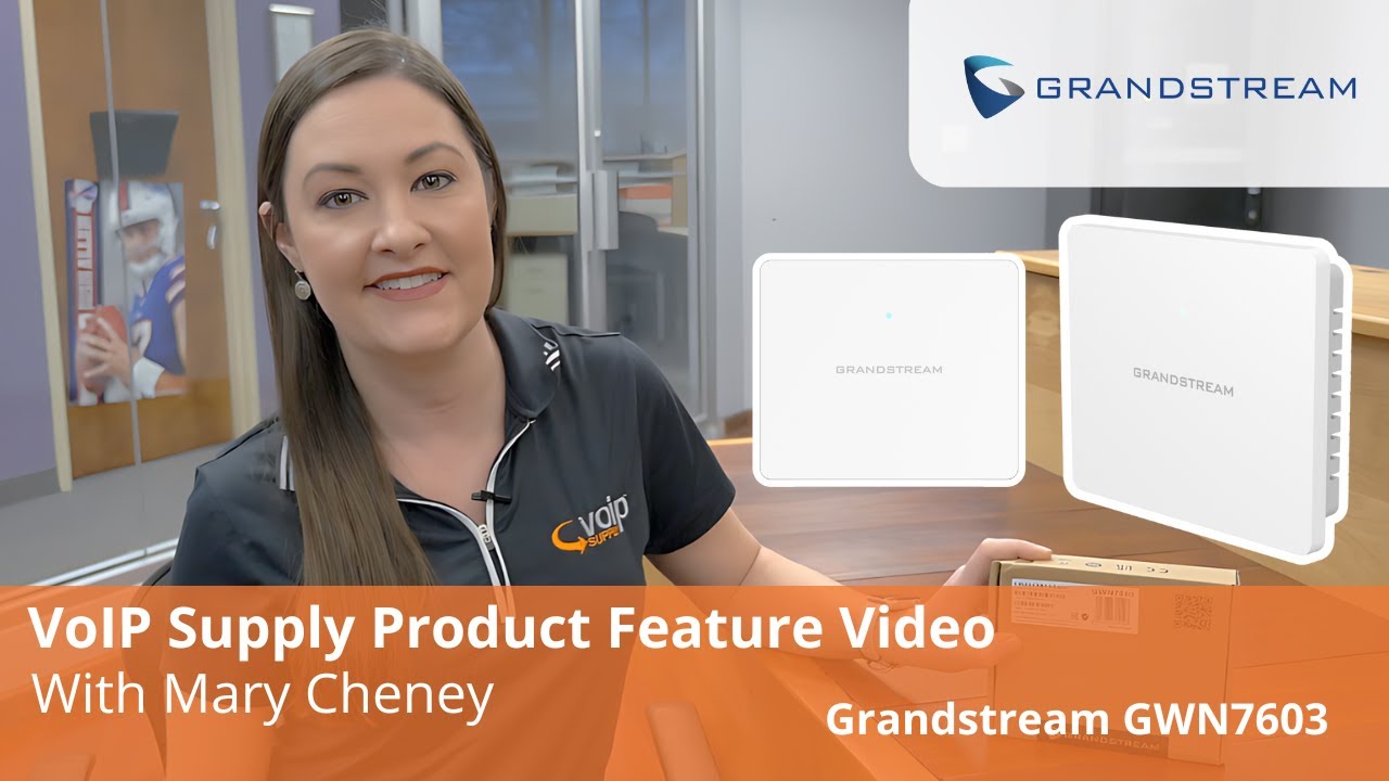 Grandstream GWN7603 WiFi Accss Point Product Feature Video VoIP Grandstream GWN7603 WiFi Accss Point Product Feature Video VoIP