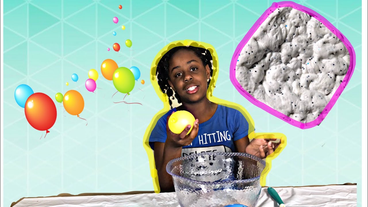 MAKING SLIME WITH BALLOONS!!! SLIME BALLOON TUTORIAL!!! - YouTube