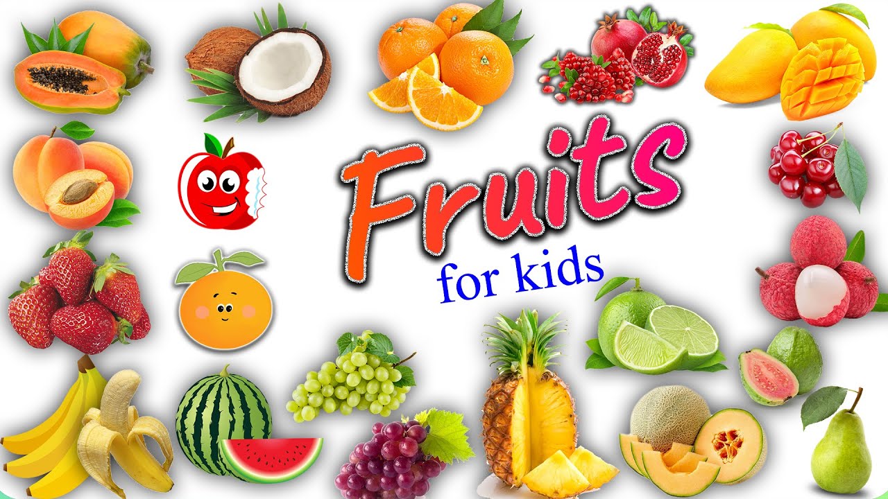 Fruits | Pre School | Learn Fruits Name in English | Video For Kids ...