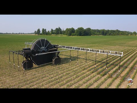 Yield Center 360 Rain Unit running Autonomously in an Ohio Corn Field ...
