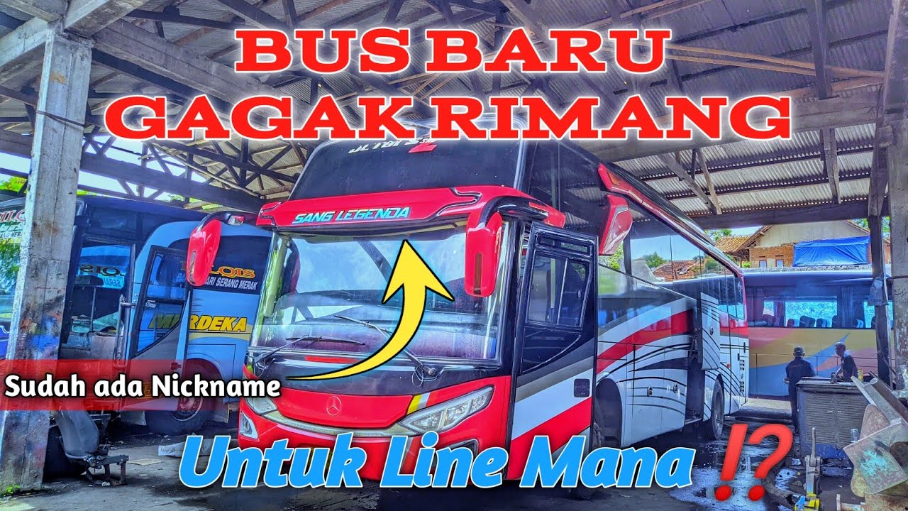 Kejutan Lagi dari MERDEKA Group Bus Baru GAGAK RIMANG " Sang Legenda ...