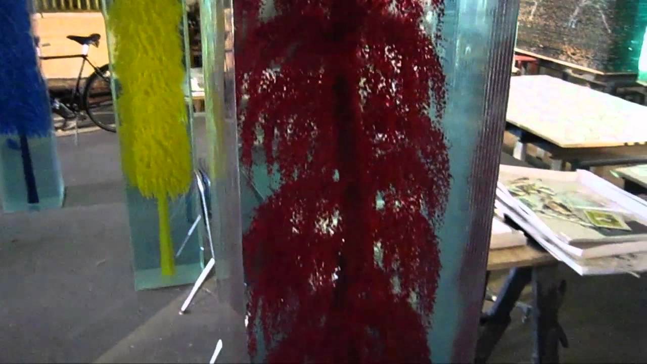 Dustin Yellin Rough Cut Studio Visit - YouTube