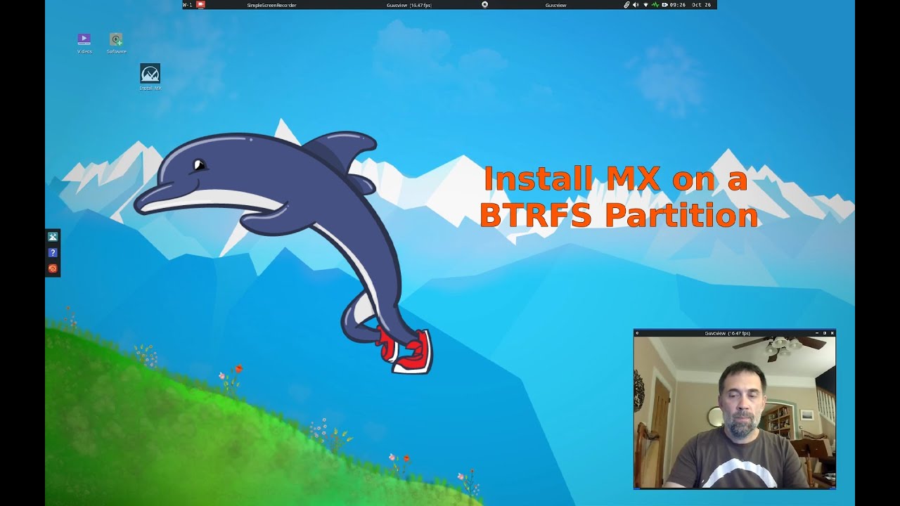 Install Mx Linux On A Btrfs Partition With Custom Partitions And