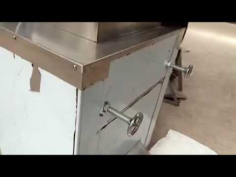 Cocoa beans winnowing machine - YouTube