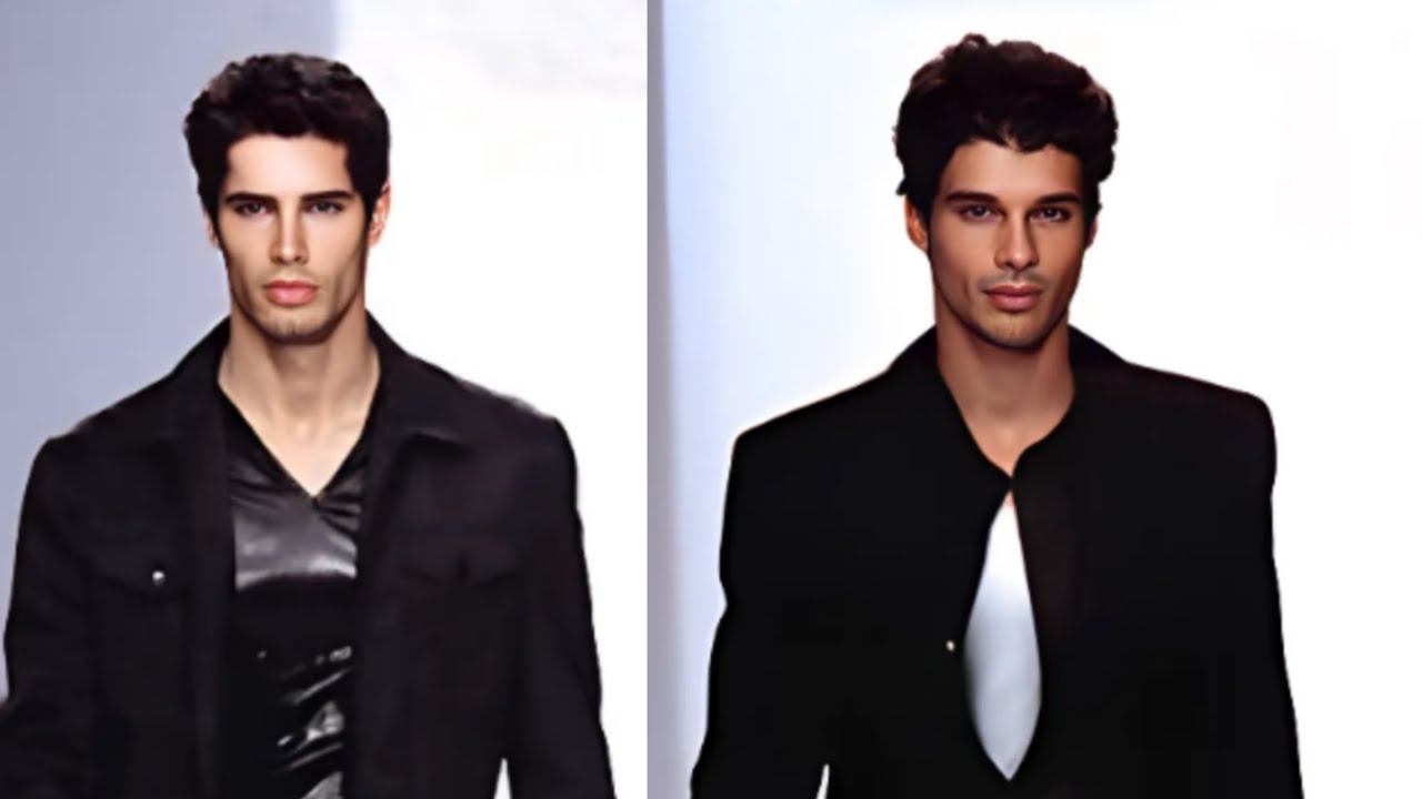 Nikitas Venizelos & Cameron Alborzian in the same runway (Mark Eisen ...