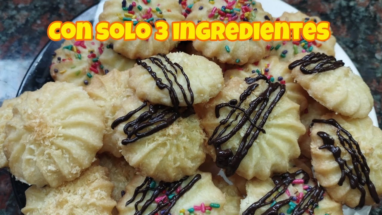 COMO HACER PASTISETAS | GALLES DE MANTECA | CON SOLO 3 INGREDIENTES ...