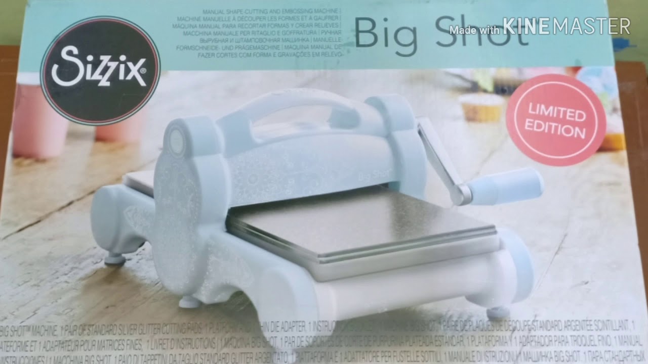 Sizzix Big Shot | Introduction to Paper Crafts and Scrapbooking - YouTube