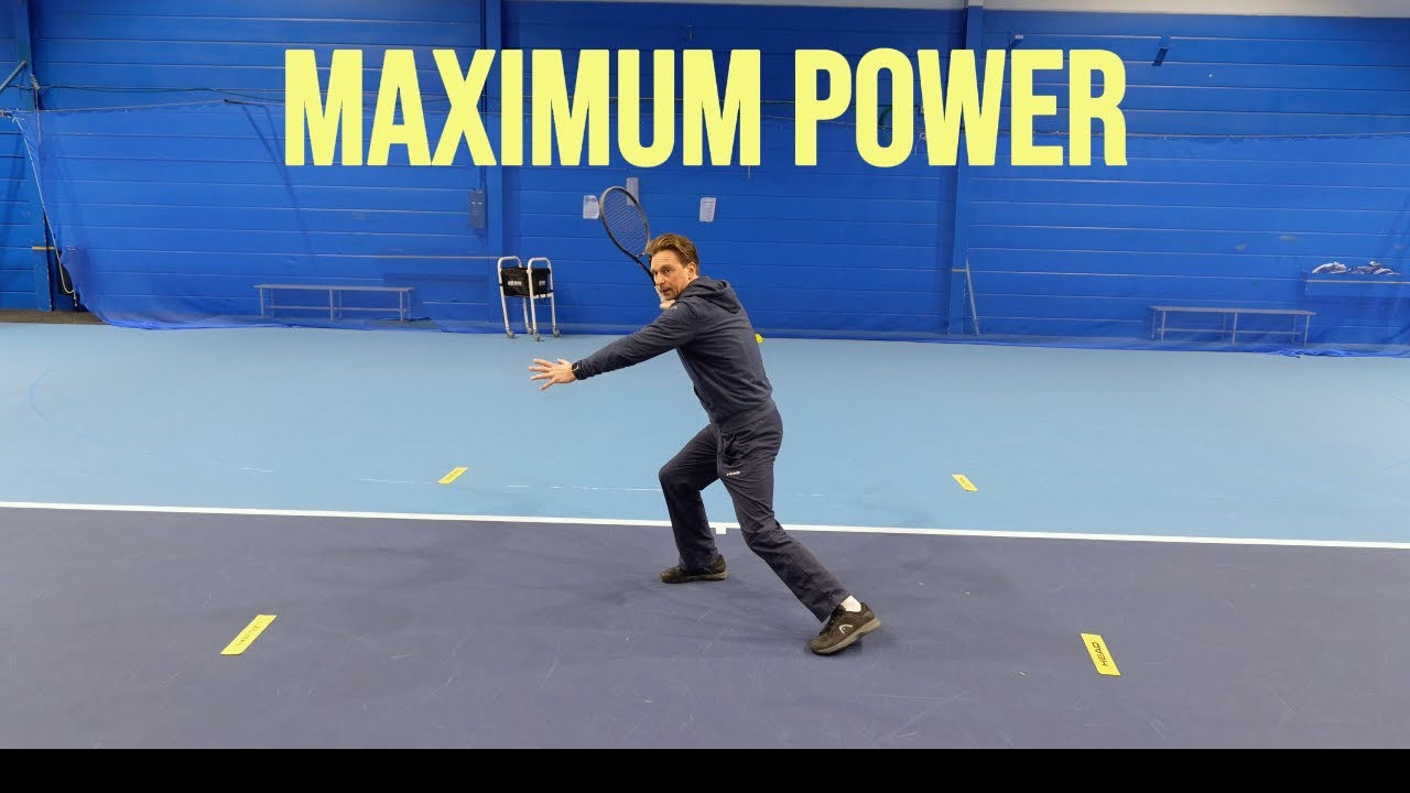 Mastering The Correct Tennis Stance For MAXIMUM POWER - YouTube