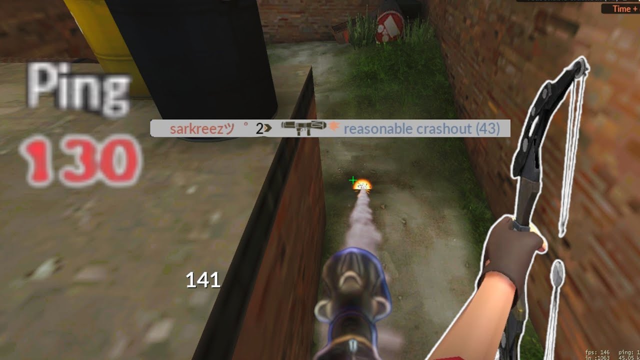 [TF2] Sniper in 6s & Suffering in HL with 130 ping - YouTube