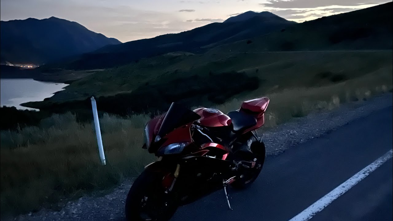 YAMAHA R6 FAST RIDE UP THE CANYON 🔥 - YouTube