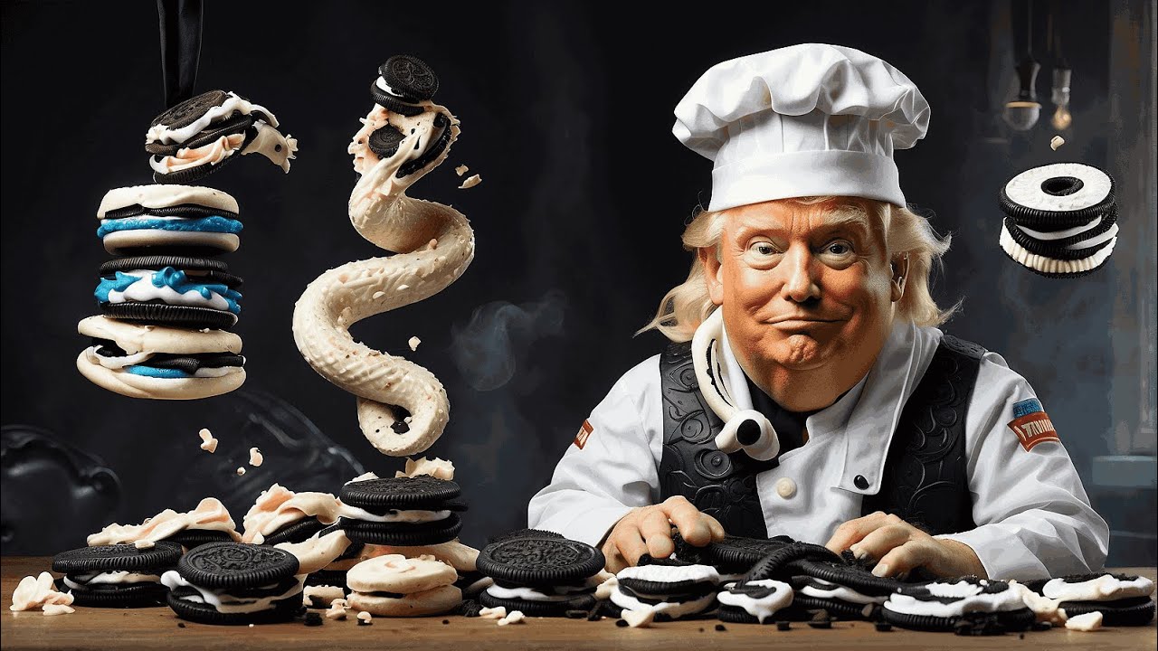 I asked AI to make Donald Trump Oreo 🍪 commercial Funny Don't Miss It ...