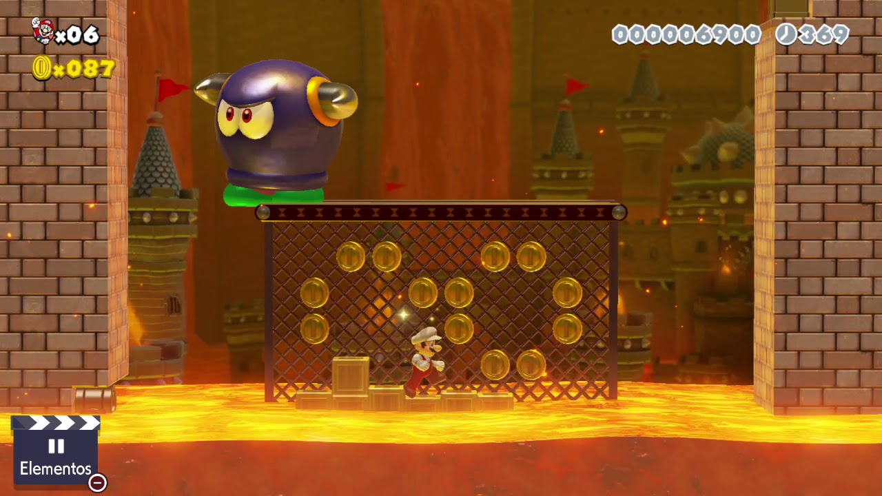 Super Mario Maker 2 - ¡Bronca en el castillo de los Broncos! - YouTube