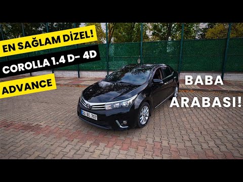 EN SORUNSUZ DİZEL! | 90 BG YETERSİZ Mİ? | COROLLA 1.4 D- 4D ADVANCE | YOKUŞTA NASIL? | POV GAZLAMA!