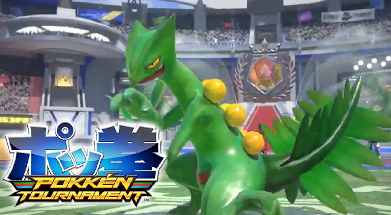 (Outdated) Pokken Tournament All Burst Attacks Including Sceptile (HD ...