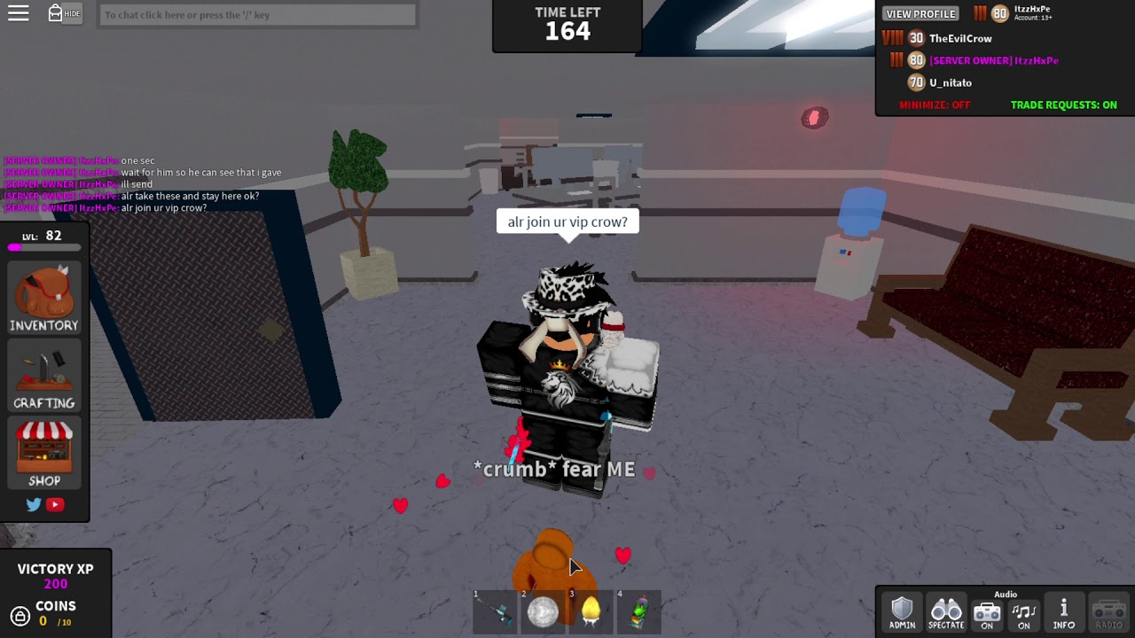 ROBLOX trading mmx for mm2 pt1 - YouTube