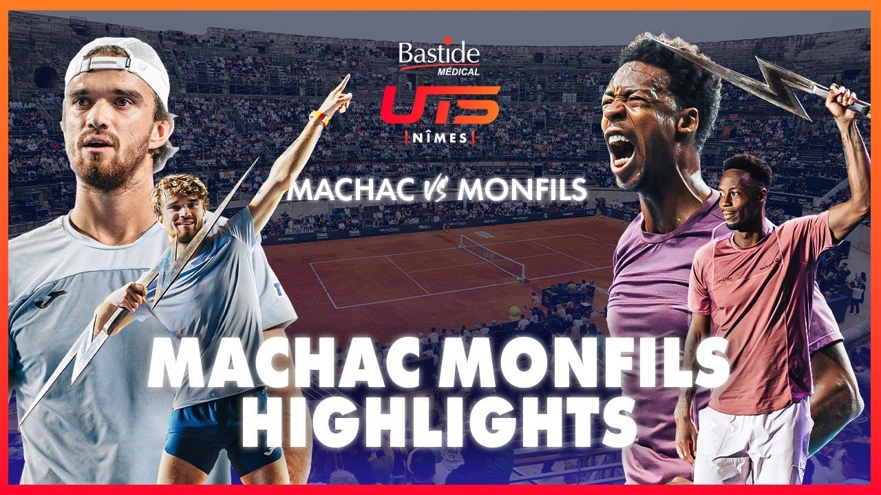The Air Machete Tomas Machac vs La Monf Gaël Monfils | Bastide Médical ...