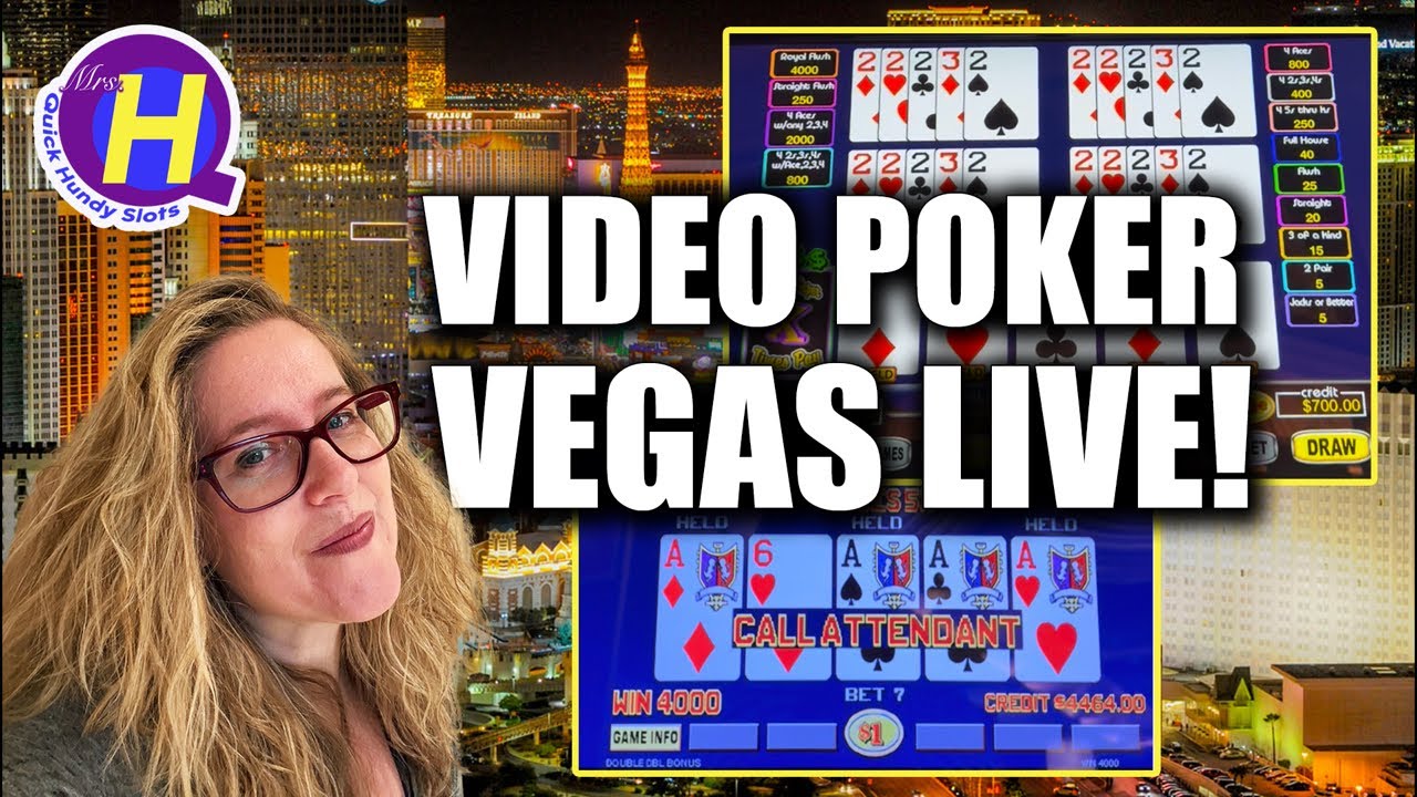 LIVE Video Poker from Las Vegas! Let’s do this. #poker #videopoker # ...