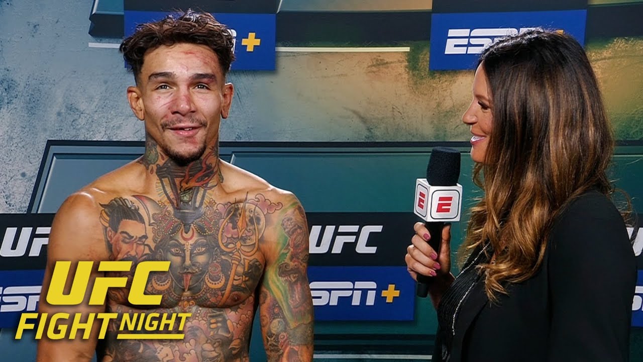 A win and an earful of blood: Andre Fili recaps #UFCVegas60 fight vs ...