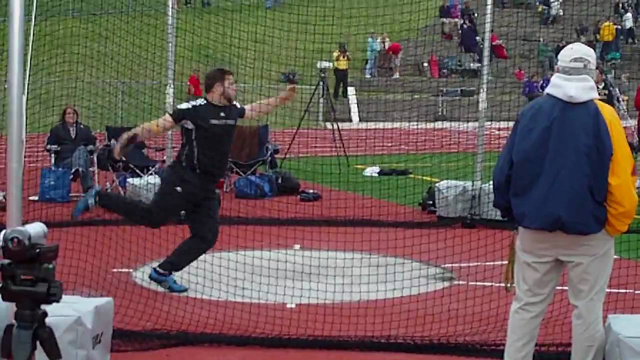 Luke - School Record Discus @ Monmouth - YouTube
