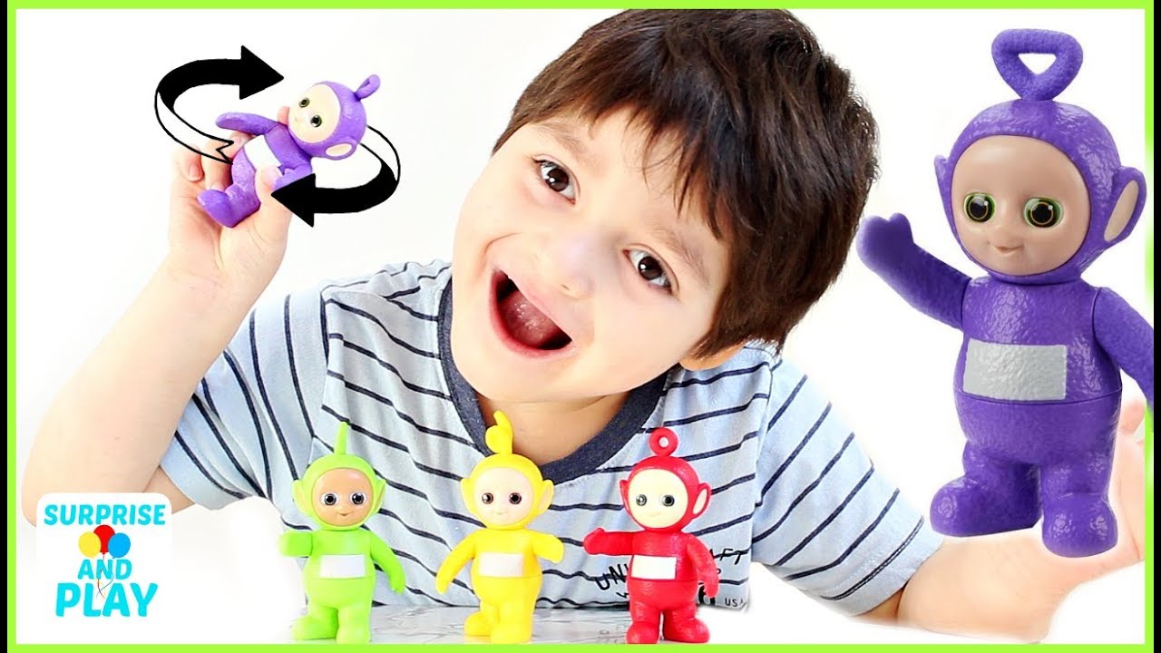 Learn Colors with NEW Teletubbies Twist and Chime Figures - YouTube