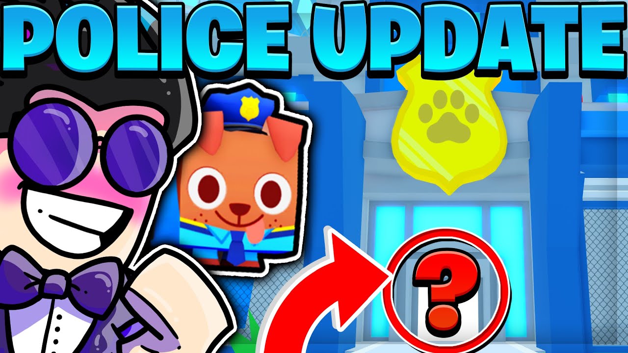 👮POLICYJNY UPDATE w PET SIMULATOR 99👮 (NAJLEPSZY w HISTORII) | ROBLOX ...