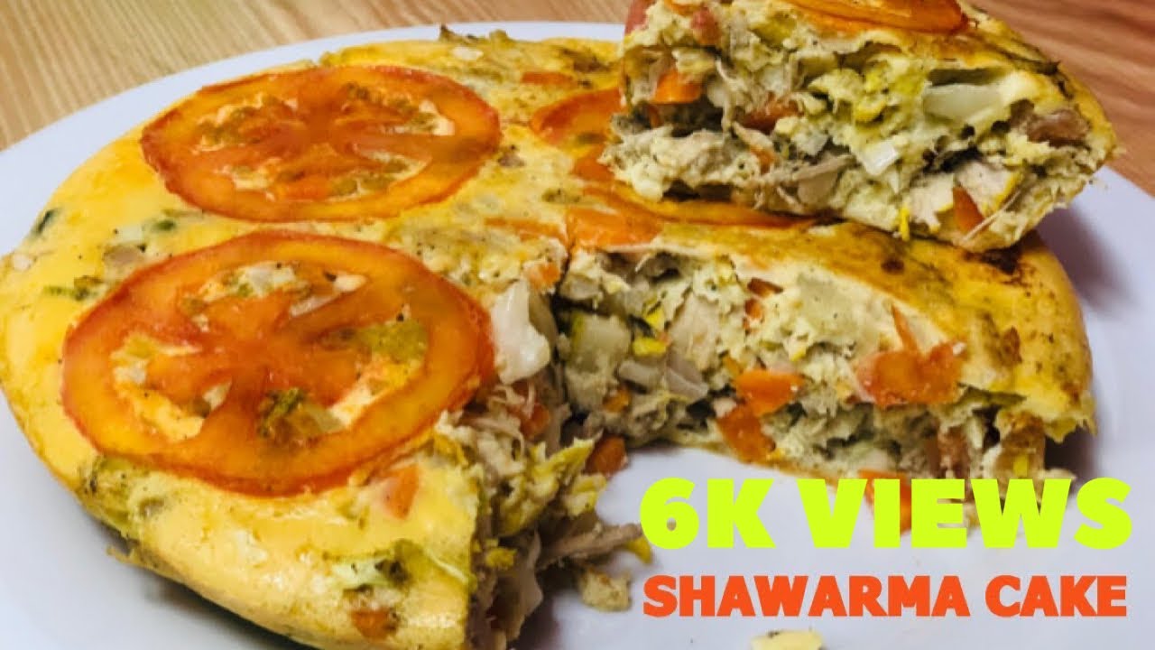 ഷവർമയുടെ അതേ രുചിയിൽ ഒരു ഷവർമ കേക്ക് || Iftar Special Shawarma Cake ...