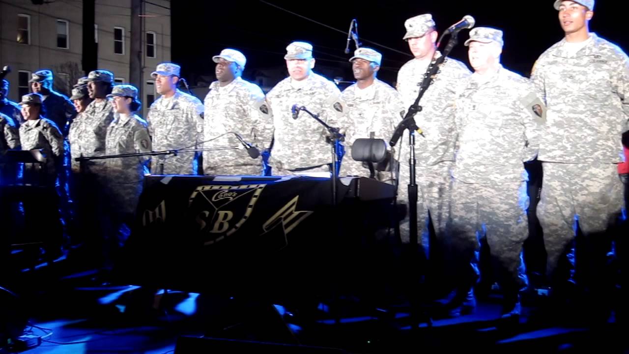 Military singing - YouTube