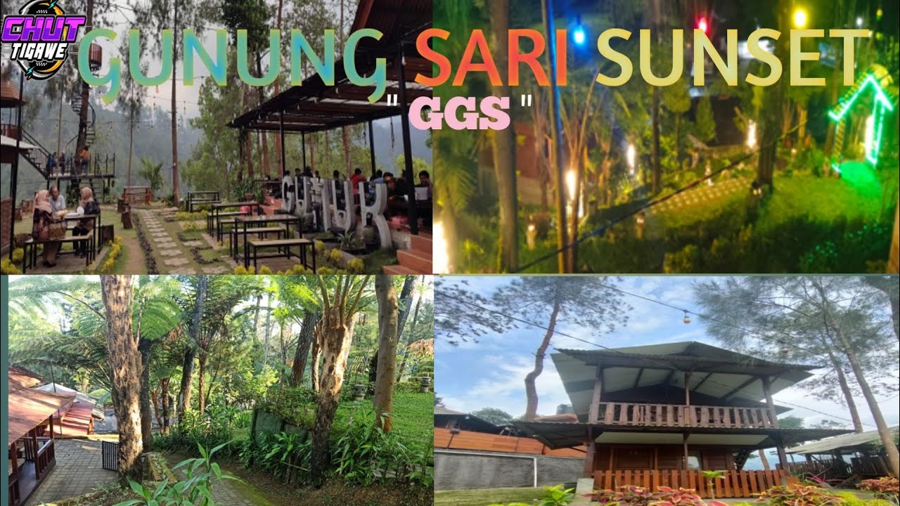 GUBUK KLAKAH CAFE||GUNUNG SARI SUNSET-GUMUK PANGROSO - YouTube