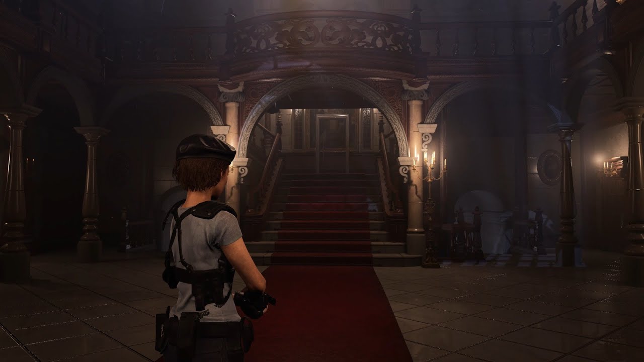 RESIDENT EVIL HD REMASTER MODE INVISIBLE ENEMY - YouTube