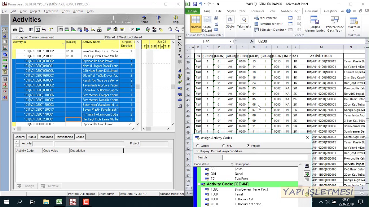 Primavera P6 (7) - YouTube