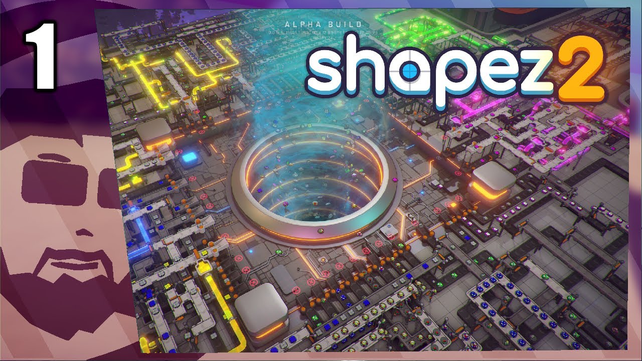 Trying out this shape assembly and logistics game | Shapez 2 DEMO ...