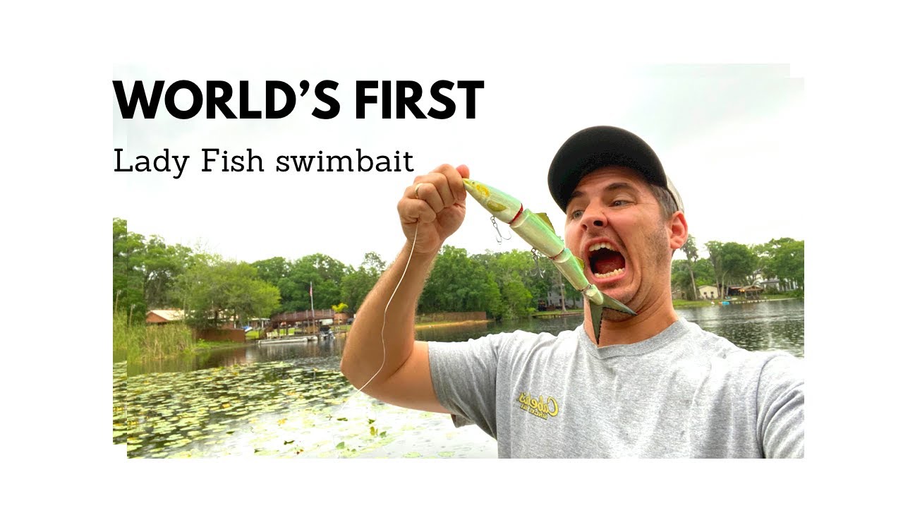 Making the Worlds 1st - Lady Fish Lure!!! - YouTube