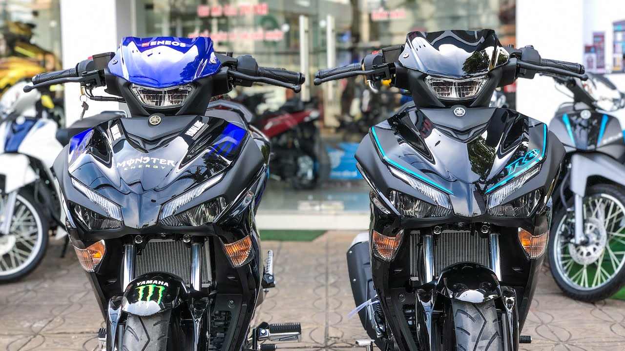 So Sánh Exciter 155 2023 Đen Bóng Vs Exciter 155 Monster Energy | Quang ...