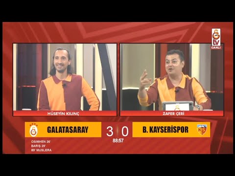GSTV'de Fernando Muslera'nın Kayserispor'a attığı penaltı golüne tepki anları #şampiyongalatasaray