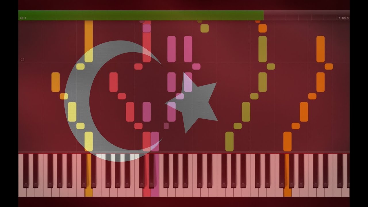 Turkish National Anthem — İstiklal Marşı [Synthesia] - YouTube