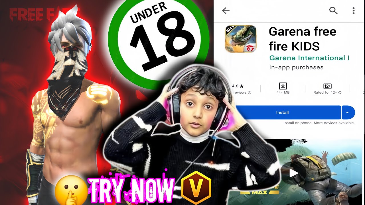 Garena Launched a Free Fire Kid's #ffkids 🔥 😍 #saimff - YouTube