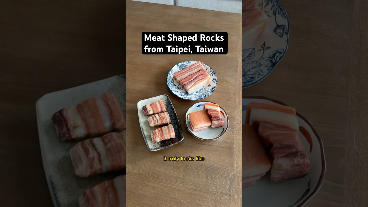 Looking for Meat Shaped Rocks at Jianguo Jade Market in Taipei Taiwan ...