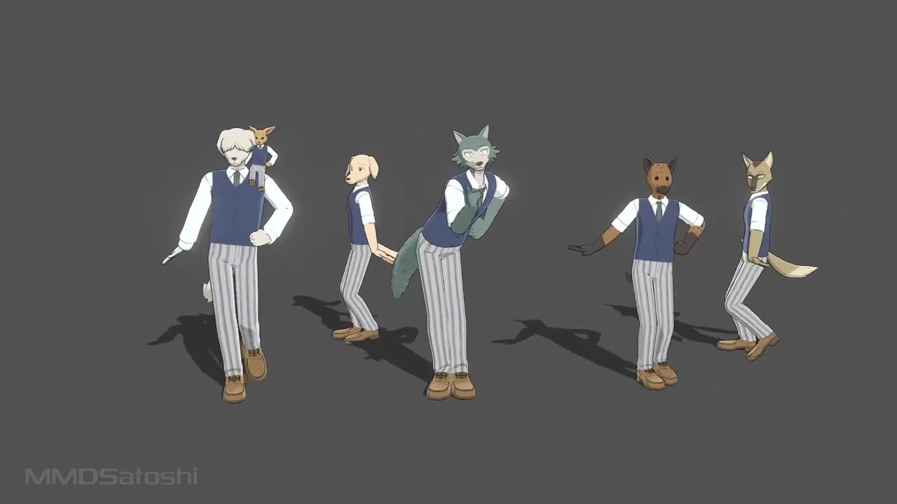 【MMD Beastars】Daydream Cafè【Room 701】 - YouTube