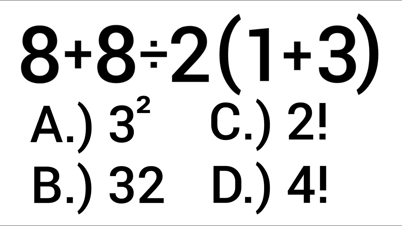 A Nice Math Problem • Tricky Math Expression - YouTube