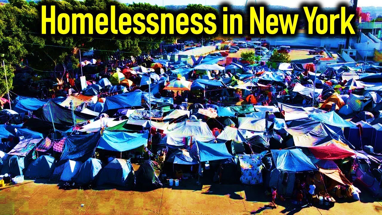 Growing Homeless Crisis in New York State in 2024 - YouTube