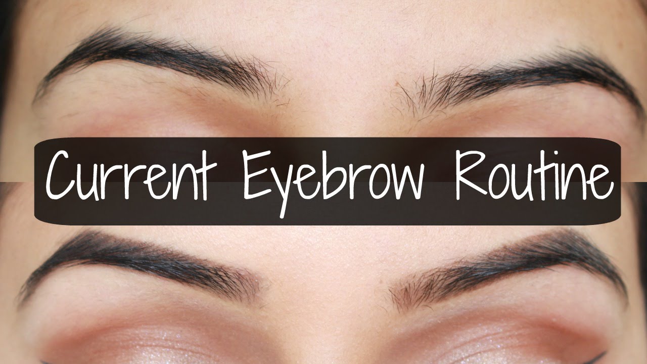 Easy Natural Eyebrow Routine | ELF & Colourpop & Real Techniques ...