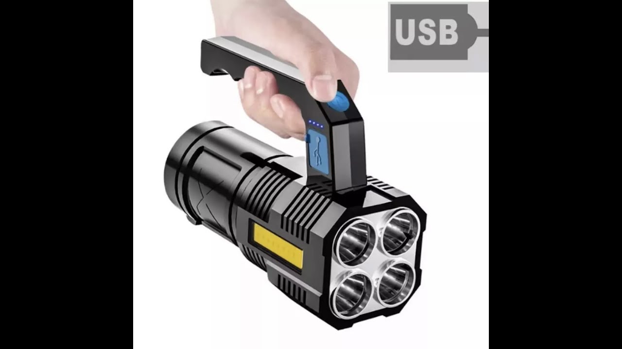 Водонепроникний ліхтарик multi function portable lamp - YouTube