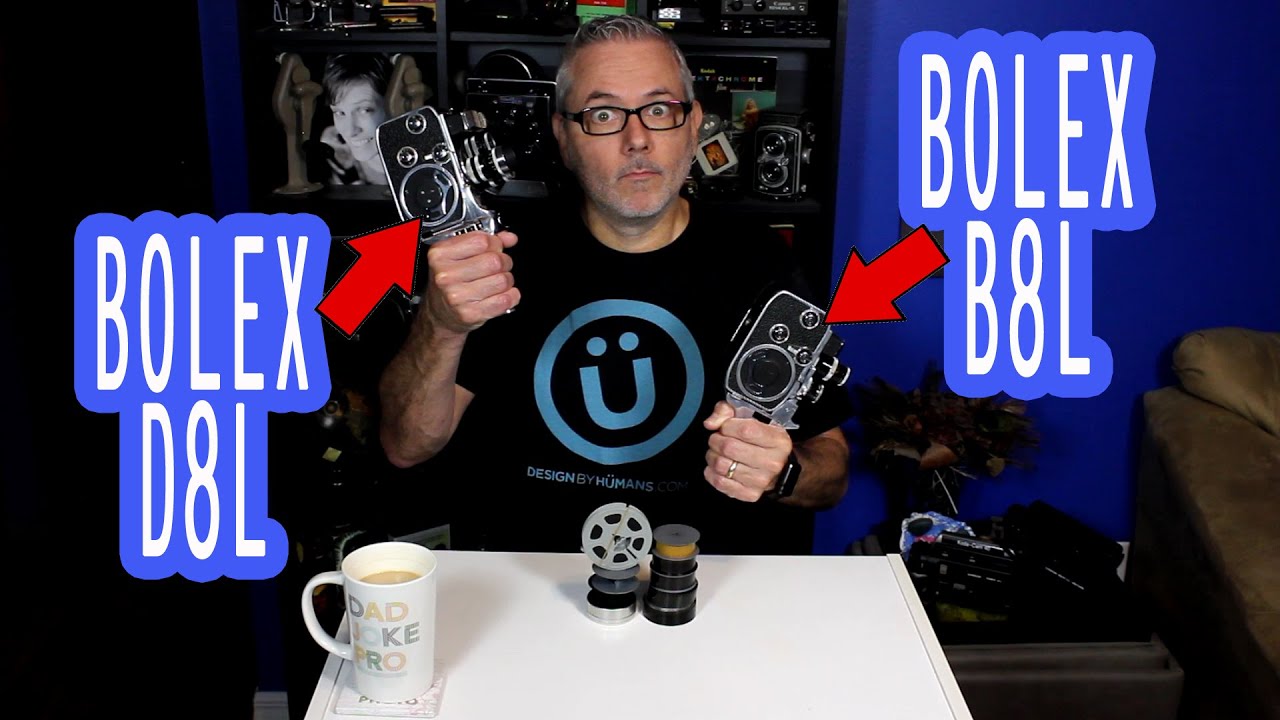 Bolex D8L & B8L 8mm Cameras | B&W 100 ISO Film | MovieStuff Scanned ...
