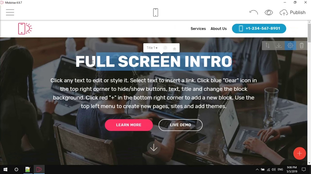 Phần mềm thiết kế giao diện webiste không cần viết code HTML & CSS ...